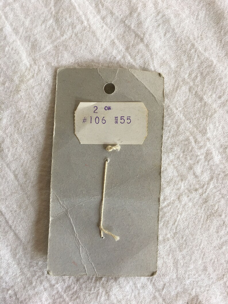 Bon Ton Black Vintage Buttons NOS Original Card - Etsy