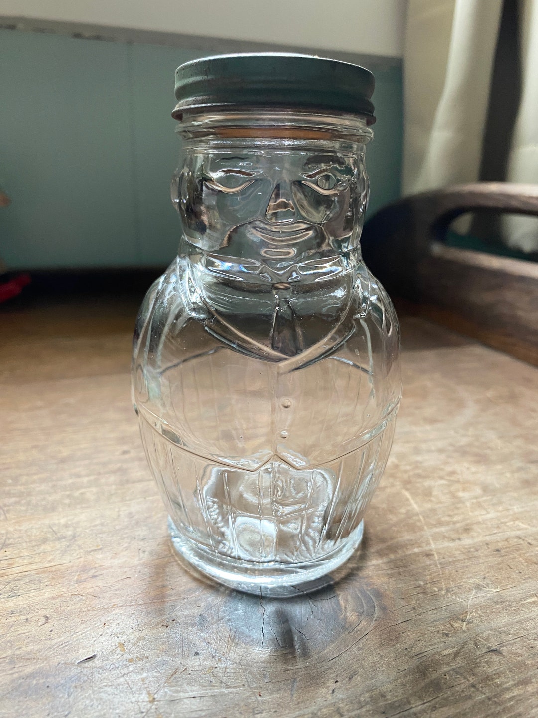 1930s Plochman & Harrison Prepared Mustard Jar, Stout Gentleman Bottle ...