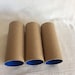 Set of 6 Cardboard Tubes, Craft Paper Tubes, Sturdy, Craft Supply ...