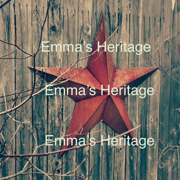 Rustic Star Decor - Etsy
