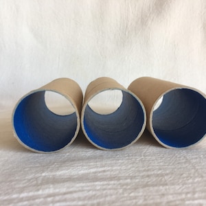 Set of 6 Cardboard Tubes, Craft Paper Tubes, Sturdy, Craft Supply ...