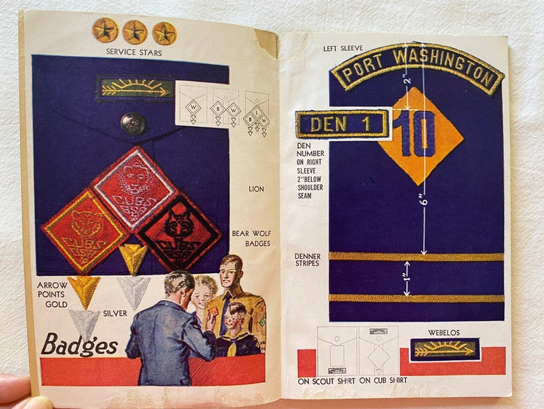 The Boys Cubbook Part II Bear Rank 1943 Boy Scouts of - Etsy