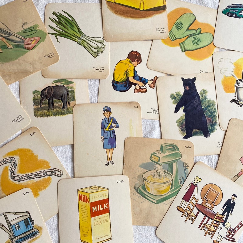 Vocabulary Cards - Etsy