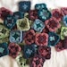 Small Granny Squares, One Dozen of Assorted Colors, Acrylic Yarn ...