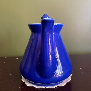 Hall Teapot, Imperial Blue, Royal Blue, White, 1930 1970, Vintage ...