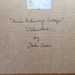 Signed Watercolor, Anne Hathaway's Cottage, John Corvin, 1978, English ...