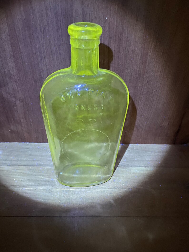 Antique Liquor Bottle One Pint Honest Branch Made 62 - Etsy
