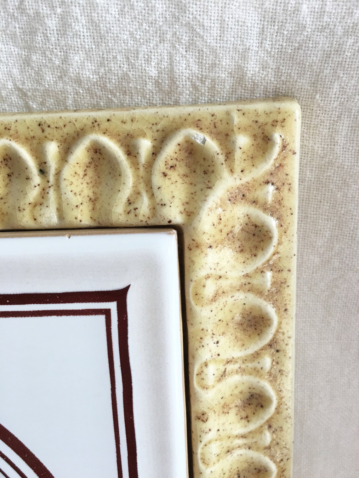 Dutch Porcelain Trivet Windmill Ceramic Trivet Vintage | Etsy