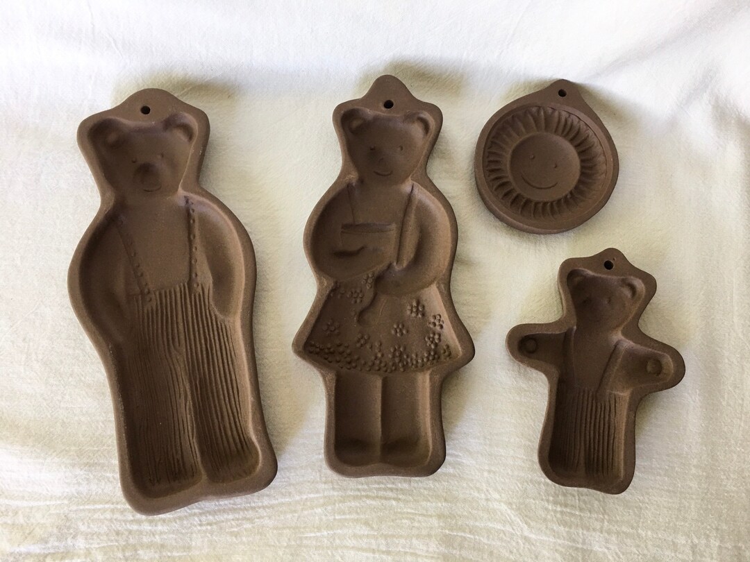 Hartstone Three Bears Cookie Molds, New Country Gear, Smiley Sun ...