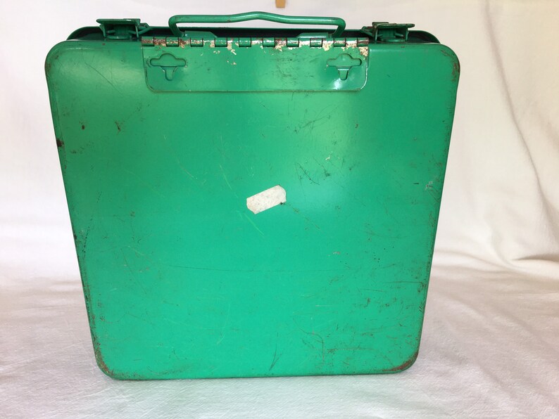 Industrial First Aid Box Metal First Aid Box Vintage 1980s | Etsy