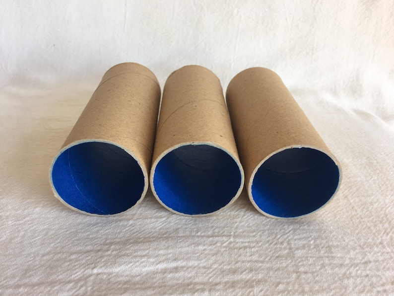 Set of 6 Cardboard Tubes, Craft Paper Tubes, Sturdy, Craft Supply ...