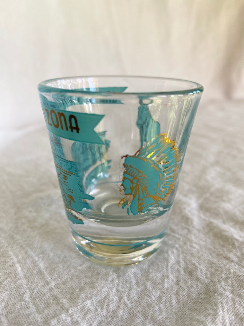 Vintage 1950s Grand Canyon Arizona Souvenir Shot Glass - Etsy
