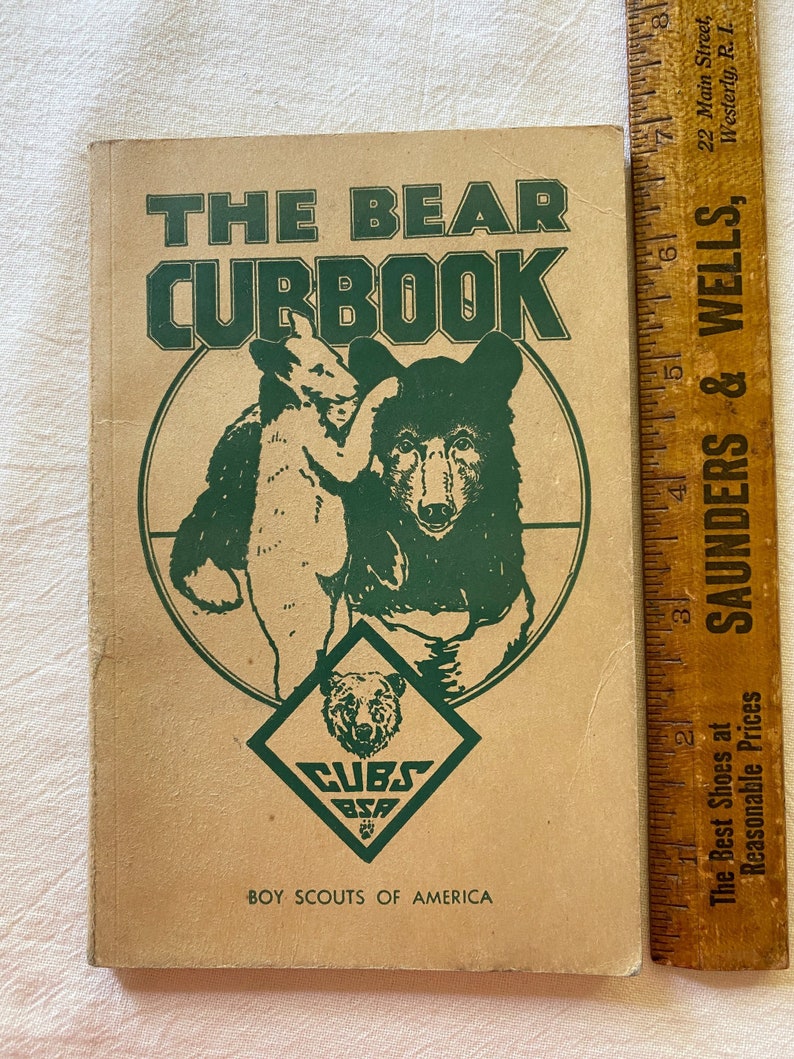 The Boys Cubbook Part II Bear Rank 1943 Boy Scouts of - Etsy