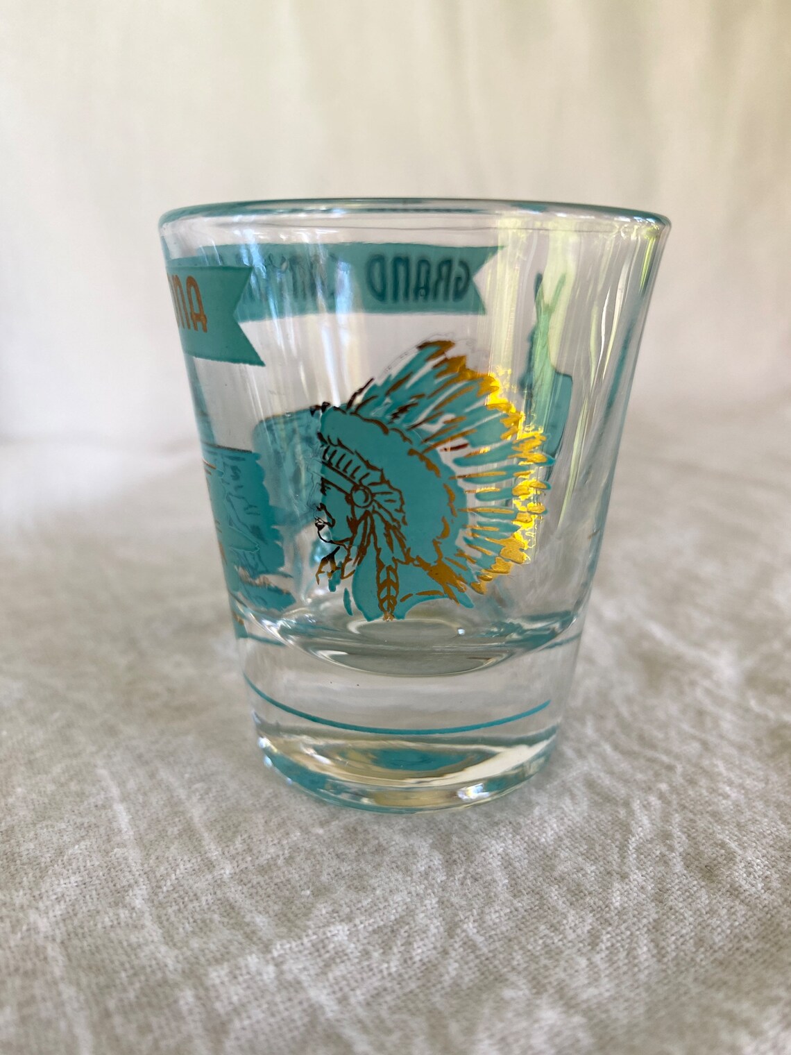 Vintage 1950s Grand Canyon Arizona Souvenir Shot Glass - Etsy