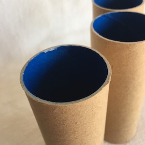 Set of 6 Cardboard Tubes, Craft Paper Tubes, Sturdy, Craft Supply ...