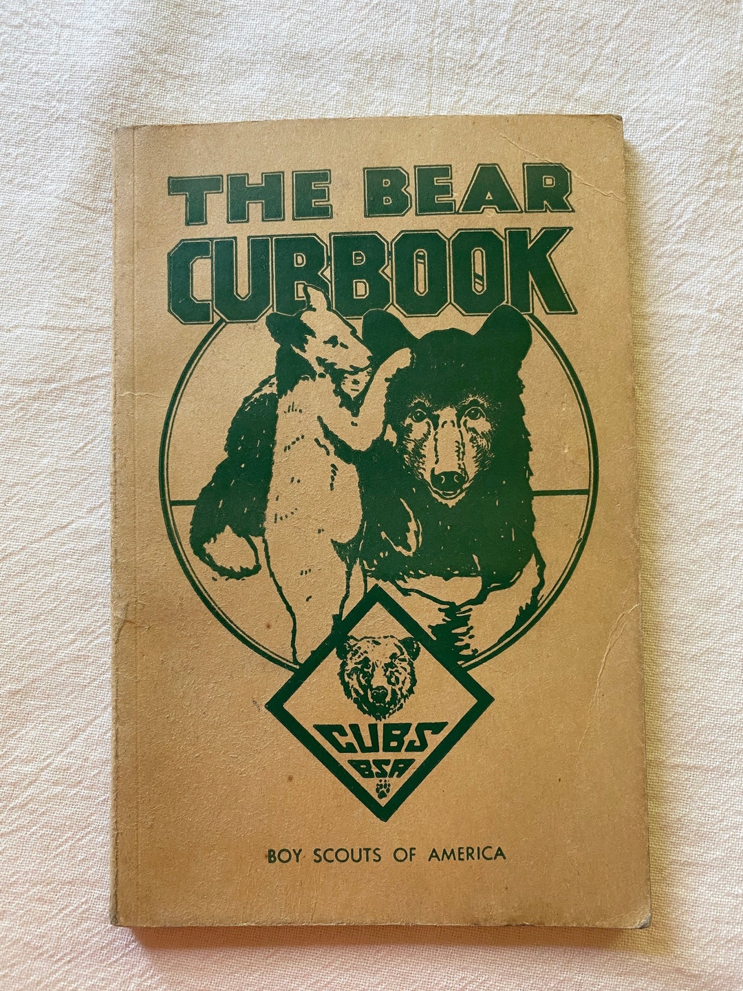 The Boy’s Cubbook, Part II, Bear Rank, 1943, Boy Scouts of America - Etsy