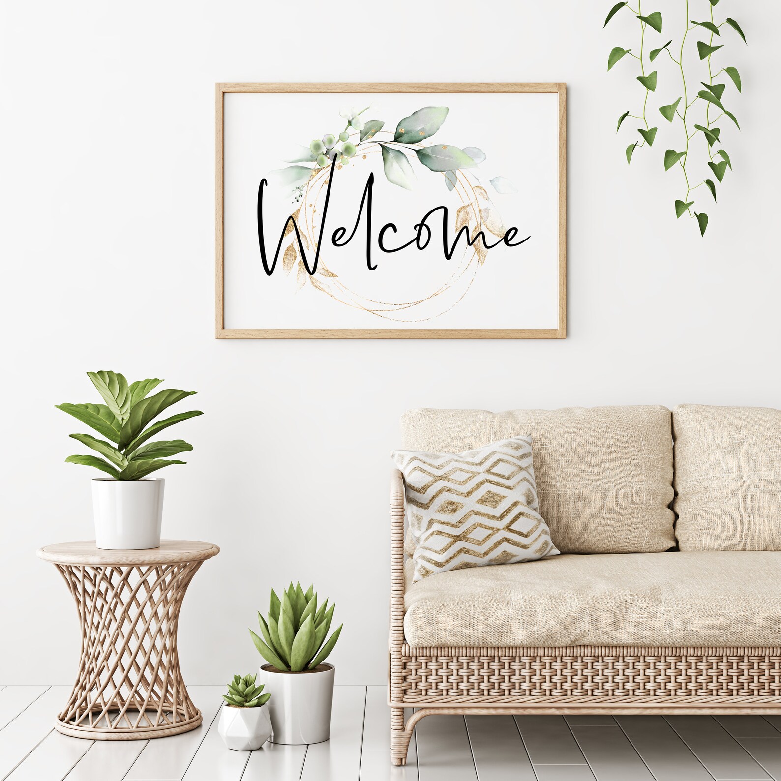 Welcome, Wall Art, PRINTABLE, Farmhouse Decor, Home Decor, Home Office ...