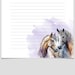 Horse Printable Writing Paper, PRINTABLE Stationery, Pretty Printable ...