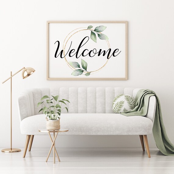 Farmhouse Printable Welcome Sign