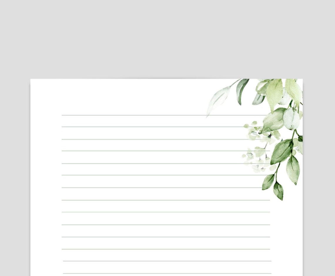 PRINTABLE Stationery, Printable Stationary, Printable Writing Paper ...
