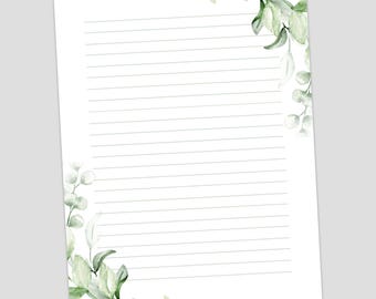 Printable Writing Paper, PRINTABLE Stationery, Printable Stationary ...
