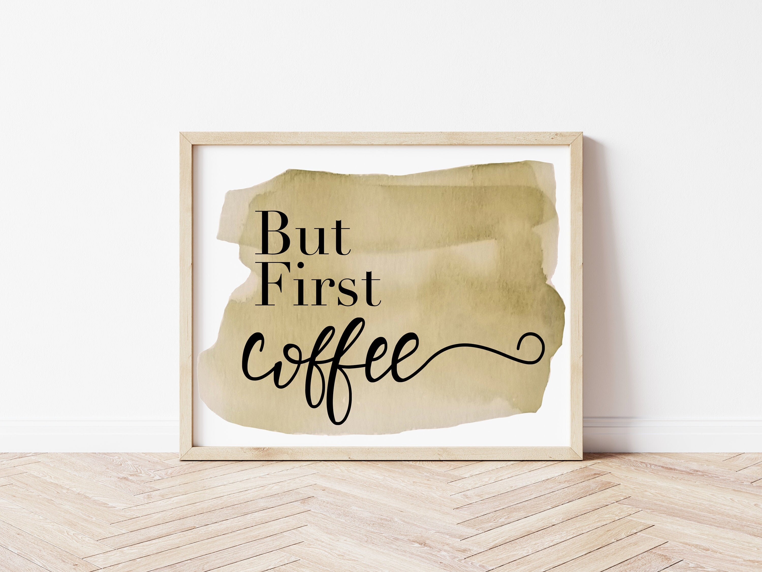 But First Coffee PRINTABLE Coffee Print Coffee Poster - Etsy