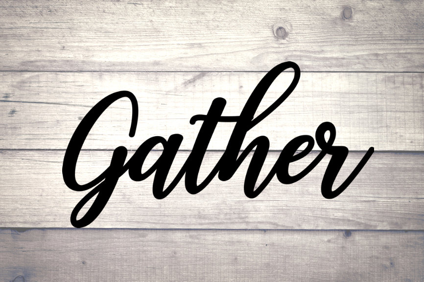 Gather SVG, Gather JPEG, Gather PNG, Cut File for Cricut, Silhouette ...