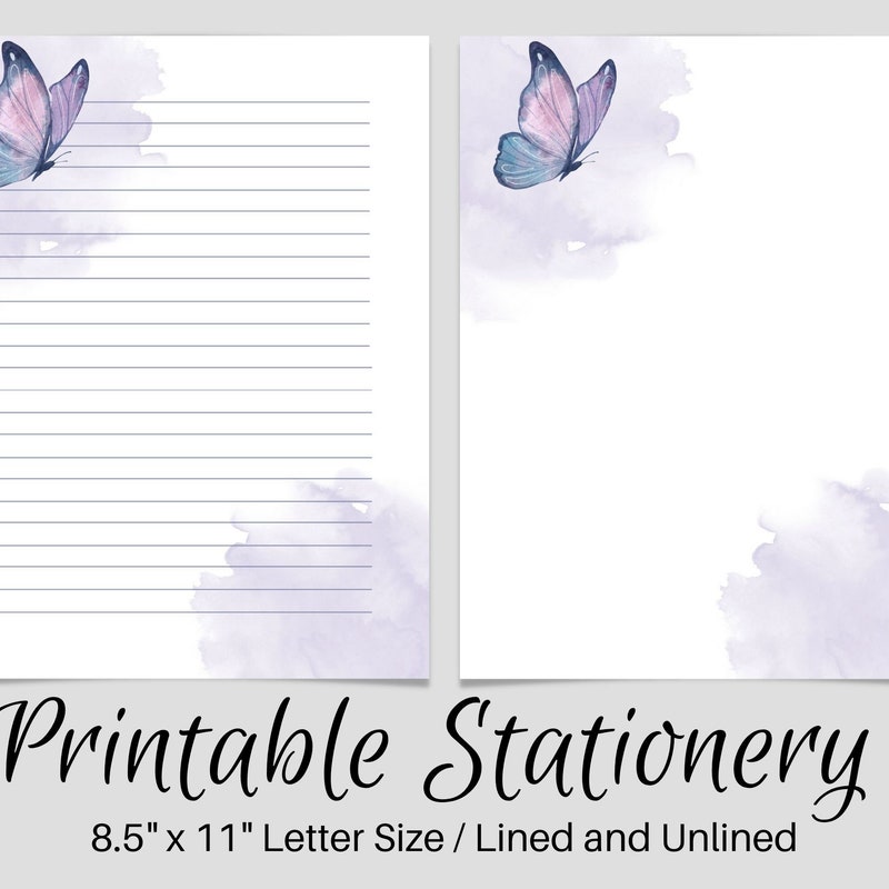 Pretty Writing Paper - Etsy