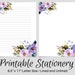 Printable Writing Paper, PRINTABLE Stationary, PRINTABLE Stationery ...