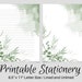 Whole Shop PRINTABLE Stationery Bundle, Printable Stationary, Printable ...