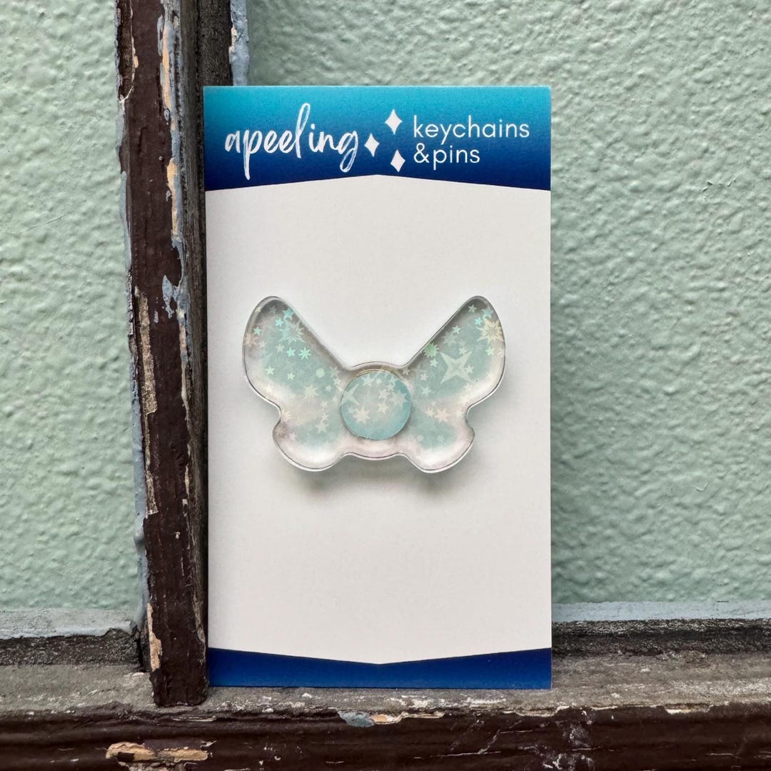 Navi Fairy Mini Pin, Mini Legend of Zelda Pin, Sparkly Fairy Pin, Nerdy ...