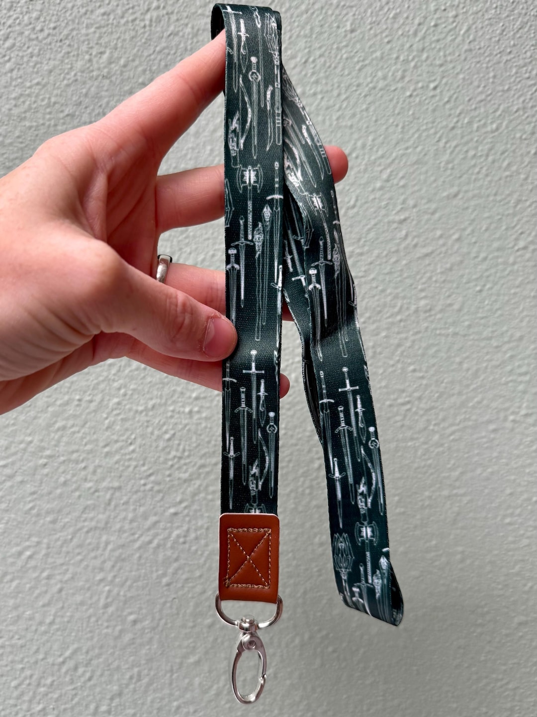 Lotr Lanyard, Sword Lanyard, Lotr Gifts for Him, for Her, Bookworm Gift ...