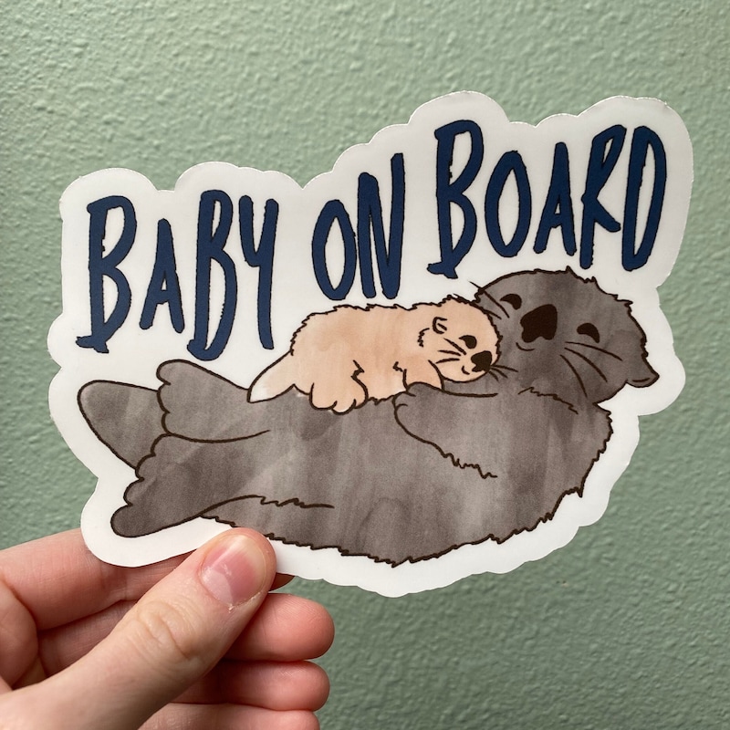 Otter Decal - Etsy