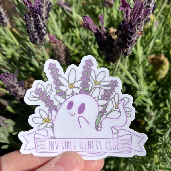 Invisible Illness Sticker - Etsy
