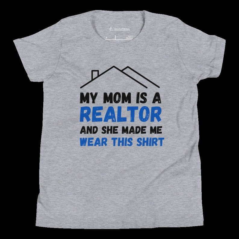 My Mom is a Realtor Shirt, Real Estate Shirt, Realtor Shirt, Youth ...