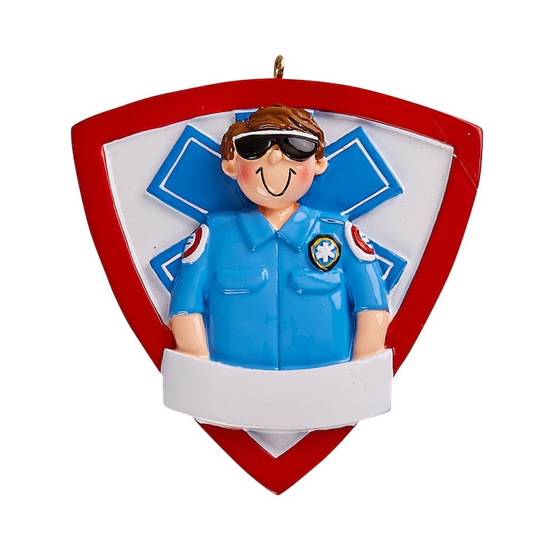 Personalized EMT Ornament 2026, Paramedic First Responder Gift, Custom ...