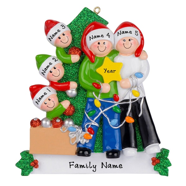 Family Ornament - Etsy