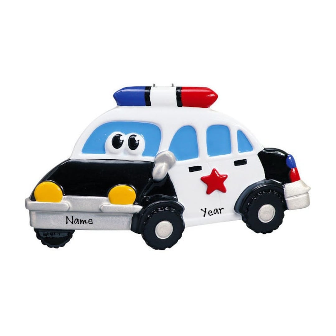 Police Car Ornament 2023 Personalized Police Ornament Custom Gift for ...