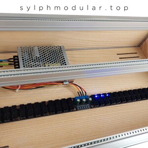 6U X 104HP X 12cm / Portable Eurorack Case / Powered / Ash-silver - Etsy