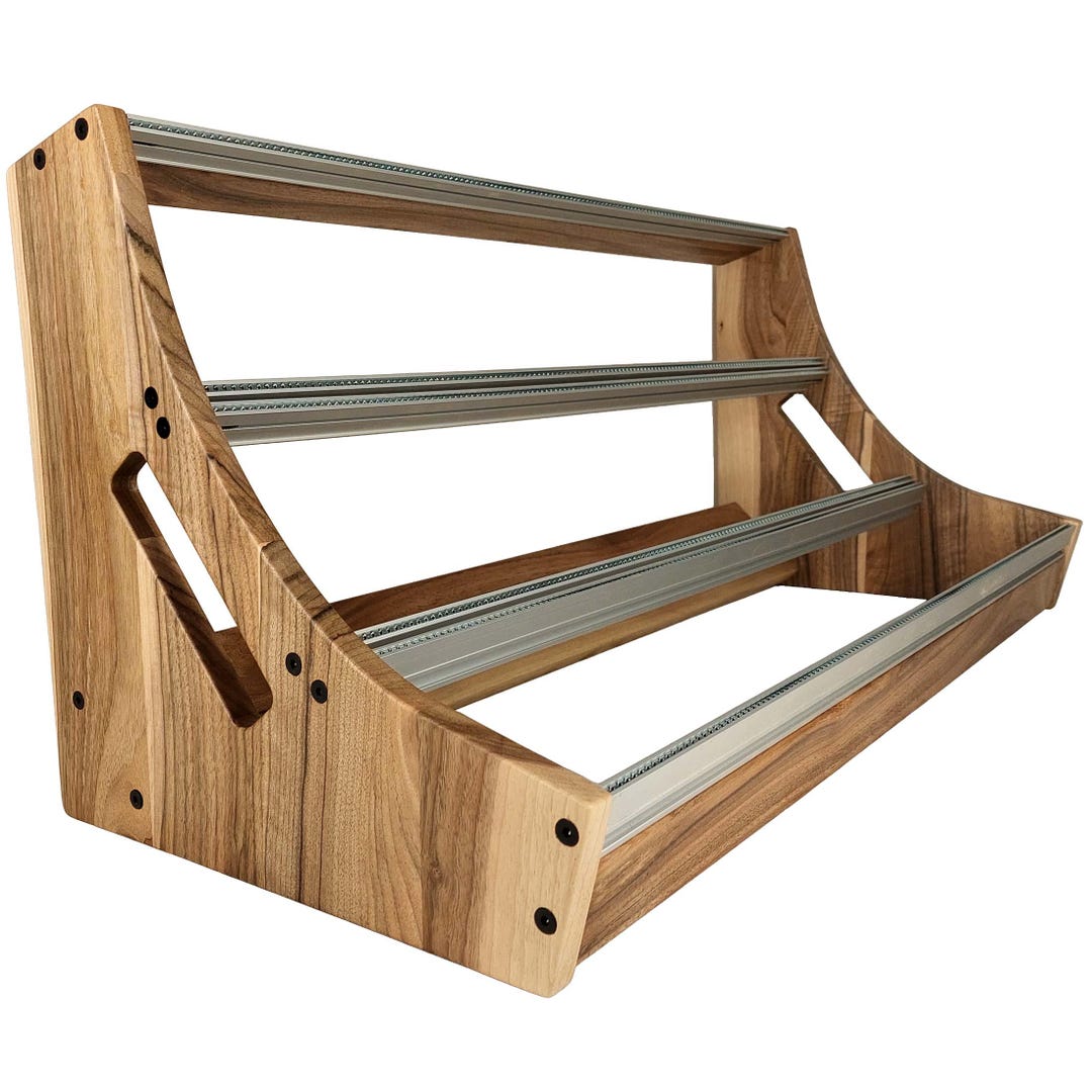 9U Wooden Side Panels ANDY + 3 Bars for Eurorack Case / 9U Eurorack ...