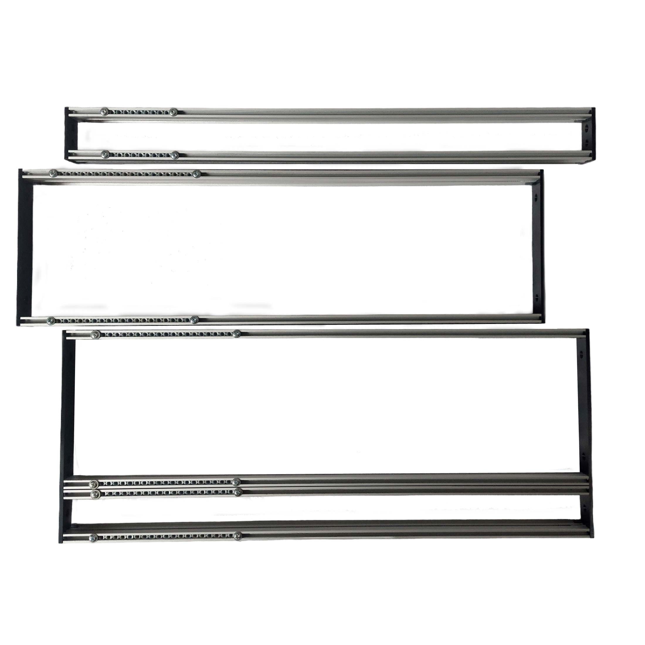 1U / 3U / 4U 3d-printed Eurorack Rails Frame, 40-196HP, Eurorack Case ...