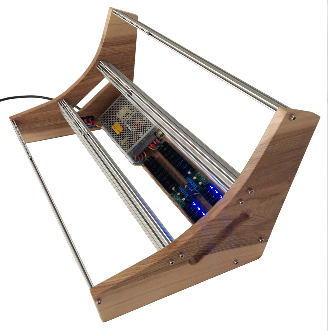 Walnut Wood Side Panels for 9U Eurorack Case / 9U Andy Eurorack Stand ...