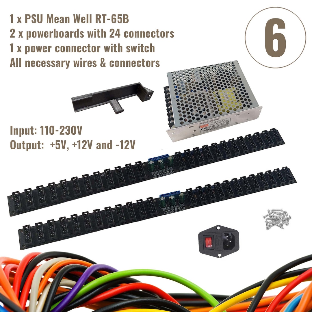 PSU Kit for Eurorack Case / Eurorack Power / Power Set for Eurorack ...
