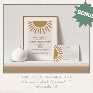 You Are My Sunshine Boho Rainbow Birthday Party Bundle Printable ...