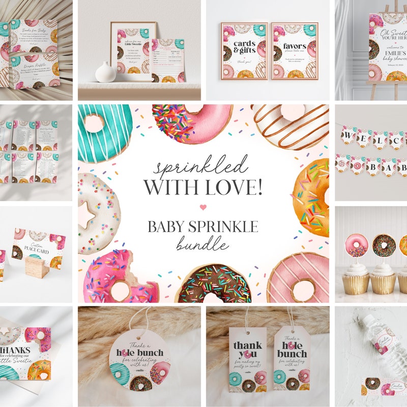 Baby Sprinkle Decor - Etsy