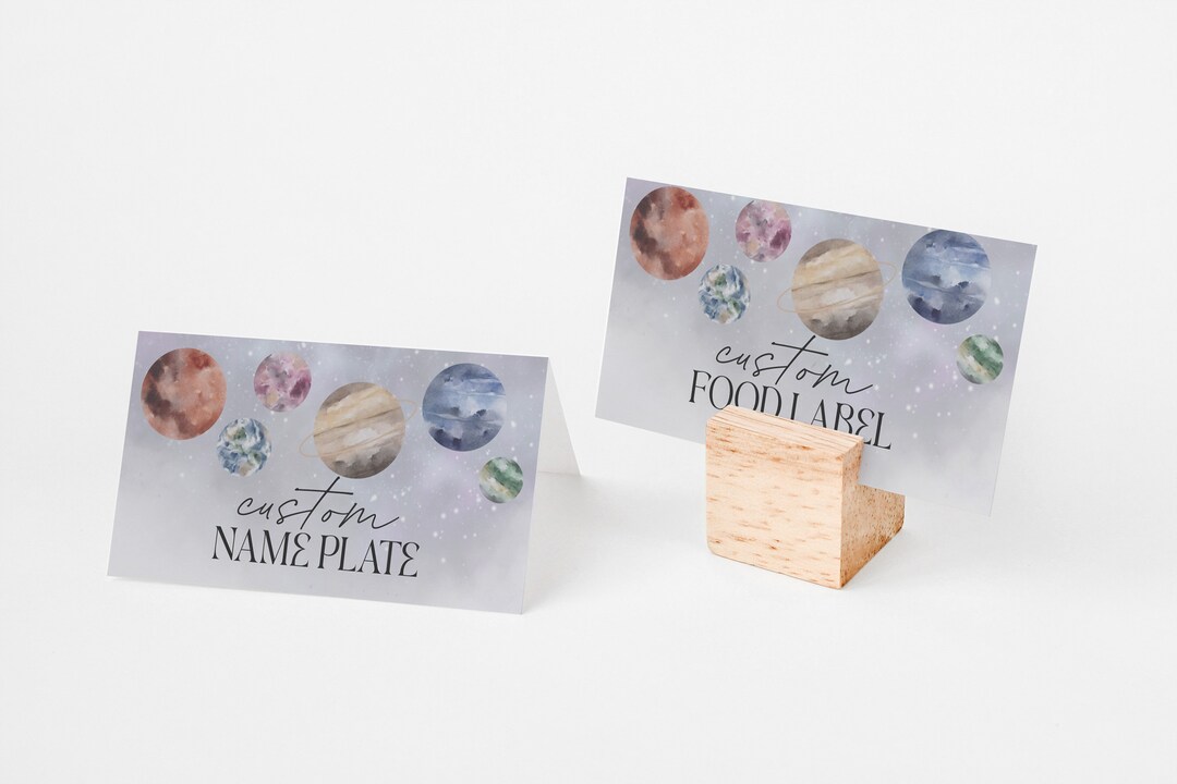 Outer Space Editable Food Labels Printable, Outer Space Birthday Galaxy ...