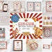 Circus Theme Birthday Party Bundle Template, Printable Gender Neutral ...