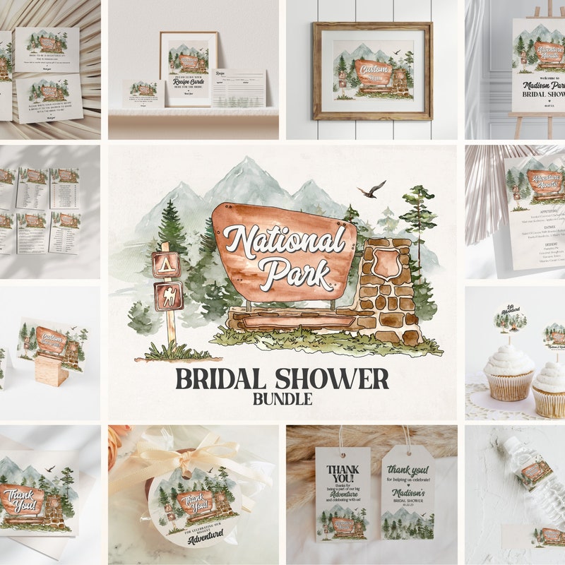 Bridal Shower Wilderness - Etsy
