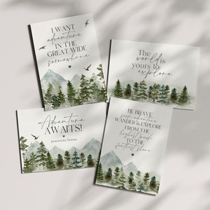 Forest Woodland Baby Shower Bundle Printable, Boy Baby Shower ...