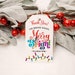 Thank You for Making School Merry and Bright Christmas Gift Tag ...